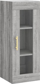 Skříň highboard šedá sonoma 34,5 x 34 x 180 cm kompozitní dřevo 3199359