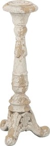 Béžový antik svícen Antiqou French - 17*16*44 cm