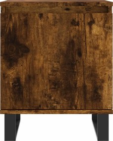 vidaXL Noční stolek 40 x 30 x 50 cm kompozitní dřevo [826854] Barva: bílá s vysokým leskem