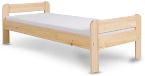 Postel Alex Zvolte rozměr postele: 120x200 cm, Vyberte odstín dřeva: Přirodní borovice