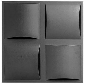 Obklad 3D XPS extrudovaný polystyren Pillow černý