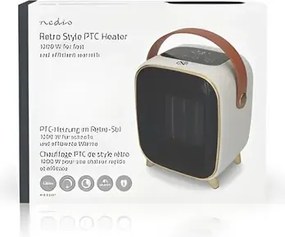 Nedis Keramický horkovzdušný ventilátor PTC / 900 / 1200 W / 2 tepelné