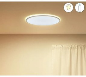 WiZ - LED Stmívatelné stropní svítidlo SUPERSLIM LED/22W/230V bílá Wi-Fi
