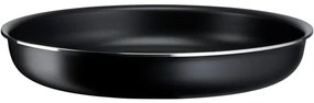 Tefal - Sada pánví 3 ks INGENIO EASY COOK & CLEAN BLACK