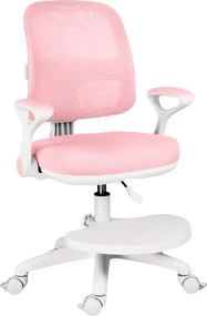 Dětská rostoucí židle Neoseat JUNI 020 — látka, pratelný potah, růžová