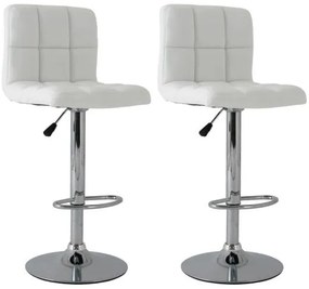 Barová židle 2x  Hawaj CL-3232-1 | bílá
