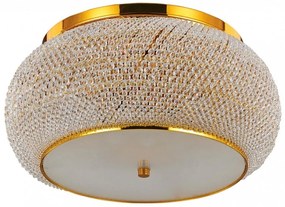 Stropní svítidlo Ideal Lux Pasha' PL14 oro 165004 zlaté 65cm