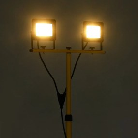 LED reflektor se stojanem 2 x 30 W teplé bílé světlo 149655