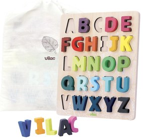 Vilac Vkládací puzzle Abeceda