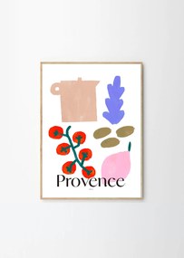 The Poster Club Plakát Provence by Matías Larrain 50x70 cm