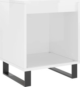 vidaXL Noční stolky 2 ks 40 x 35 x 50 cm kompozitní dřevo [830737] Barva: šedá sonoma