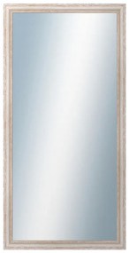 DANTIK - Zarámované zrcadlo - rozměr s rámem cca 50x100 cm z lišty LYON šedá (2667)