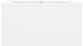 vidaXL Marketos Skříňka se zápustným umyvadlem bílá kompozitní dřevo