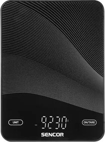SENCOR SKS 7700BK černá / digitální kuchyňská váha / max. 10 kg / funk