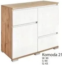 Komoda Rosa 21