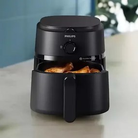 Philips NA120/00 černá / Horkovzdušná fritéza / 2750 W / objem 4.2 l