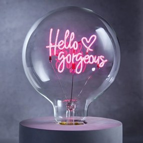 Butlers BRIGHT LIGHT LED Žárovka "Hello gorgeous"