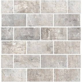 EBS Murales mozaika 30x30 grey matná 0,5 m2