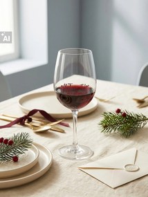 Sinsay - Vánoční sklenice s nápisem all I want for Christmas - clear