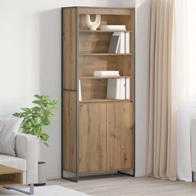 Vysoké skříně Umělecký dub 79 x 36 x 200 cm Kompozitní dřevo 3403045