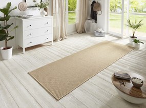 BT Carpet - Hanse Home koberce Běhoun Nature 104271 Beige ROZMĚR: 80x450