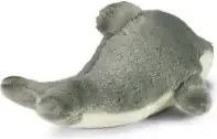 RAPPA Plyšový delfín 19 cm / ECO-FRIENDLY / od 0 měsíců