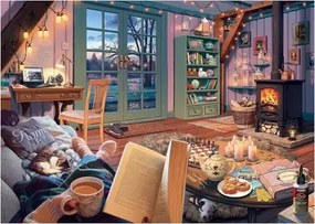 RAVENSBURGER Puzzle Útulné útočiště XXL / 500 dílků / velké díly