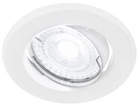 Stmívatelná výklopná LED bodovka NORDLUX Canis 3 ks/5 ks 6500 K - bílá, 5 ks