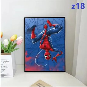 Stylový plakát "Spiderman" - 25 motivů/5 velikostí Motiv: z18, Velikost: 50x70 cm