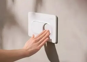 Hansgrohe iFrame Original S matná bílá / Ovládání splachování / duální