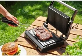 SENCOR SBG 2070SS černá / Kontaktní gril / 1000 W / Regulace teploty