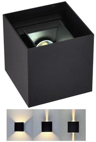 Polux | Venkovní nástěnné svítidlo KIOTO 1xG9/5W/230V IP44 černá | SA1744