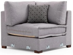 Rohová sedací souprava Lena Corner - Light Grey