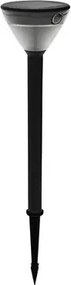 Philips Kyna 3.8W černá / Venkovní solární svítidlo / 400lm / 2700K /