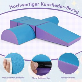 Costway 5 ks. Schaumstoffbausteine Riesenbausteine zum Toben a Klettern