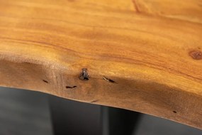 Designový konferenční stolek Massive, 110 cm akácie honey 35mm