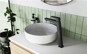 Ferro Vitto Verdeline, vysoká umyvadlová baterie, černá matná, BVI2LVLBL