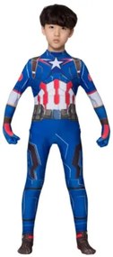 Marvel Superhero dětské kostýmy superhrdinové Motiv: Captain America, Velikost: 160 (151 - 160 cm)