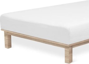 Napínací prostěradlo jersey s elastanem bílé