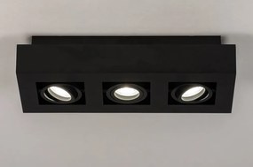 Stropní LED svítidlo Rivolli Black 3