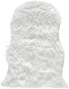 XXXLutz UMĚLÁ KOŽEŠINA, 60/90 cm, bílá Boxxx - Kůže - 007821006792