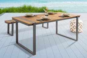 Zahradní jídelní stůl Tampa Lounge 180cm polywood přírodní