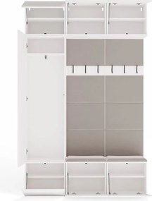 Předsíňová sestava AGA III 1S2V bílá