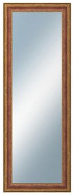DANTIK - Zarámované zrcadlo - rozměr s rámem cca 50x140 cm z lišty HRAD červená (3006)