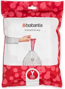 Brabantia Sáčky do odpadkového koše Y 20L/40ks