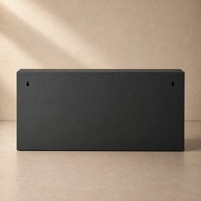 Dekorativní LED krb, kovový, 10 x 57 x 25 cm