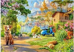 Castorland 54305 Puzzle Stezka podél jezera / 500 dílků / od 9 let