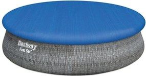Nadzemní bazén s límcem a příslušenstvím Fast Set Gray 457 x 107 cm BESTWAY 35996