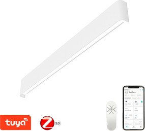 Led světlo immax neo línea smart nástěnné svítidlo 76cm 40w bílé zigbee 3.0