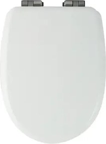 MSV COTEXSA WC prkénko bílé / MDF / nerezové panty